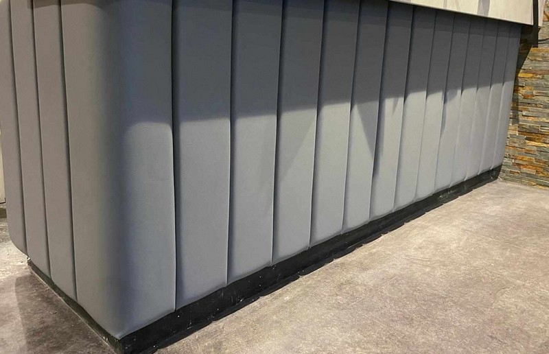 Upholstery for Bar Fronts